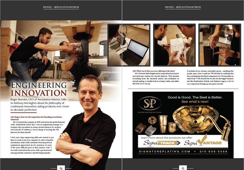 Engineering Innovation | Aersolution Interior AG